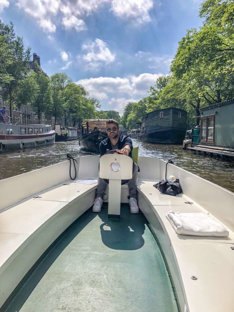 Boot Varen Amsterdam | Zelf Bootje Varen Amsterdam | Eco Boats